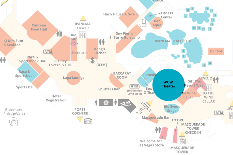 WOW - The Vegas Spectacular - Rio Las Vegas