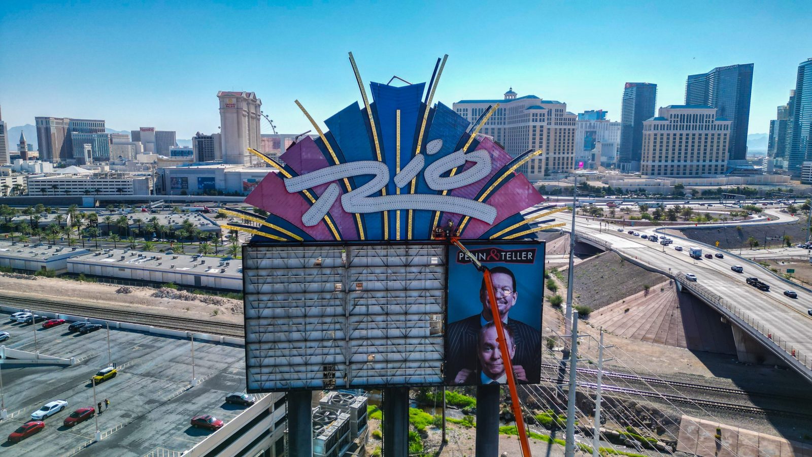 Iconic Rio Marquees Start Full Renovation - Rio Las Vegas