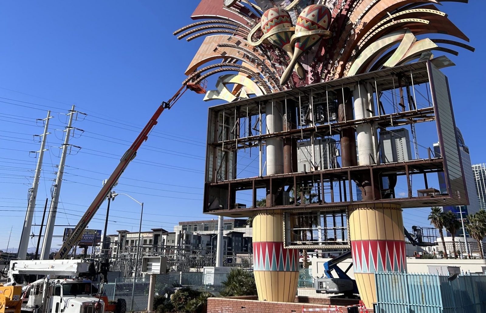 Iconic Rio Marquees Start Full Renovation - Rio Las Vegas