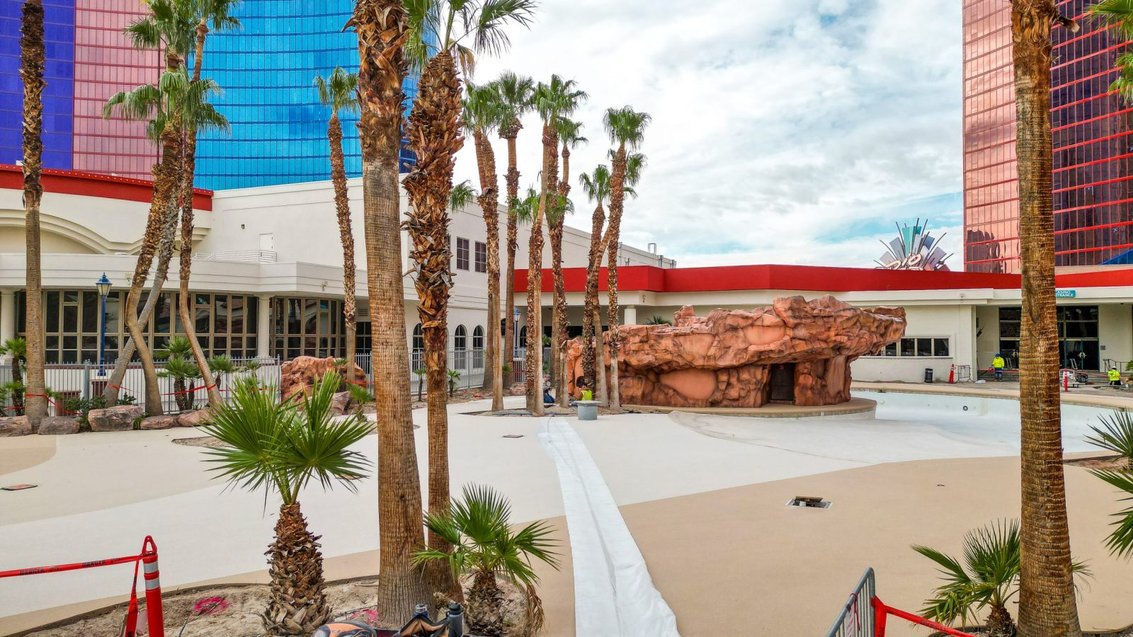 Rio Pool Refresh Underway - Rio Las Vegas