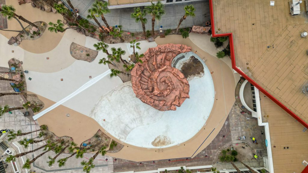 Rio Pool Refresh Underway - Rio Las Vegas