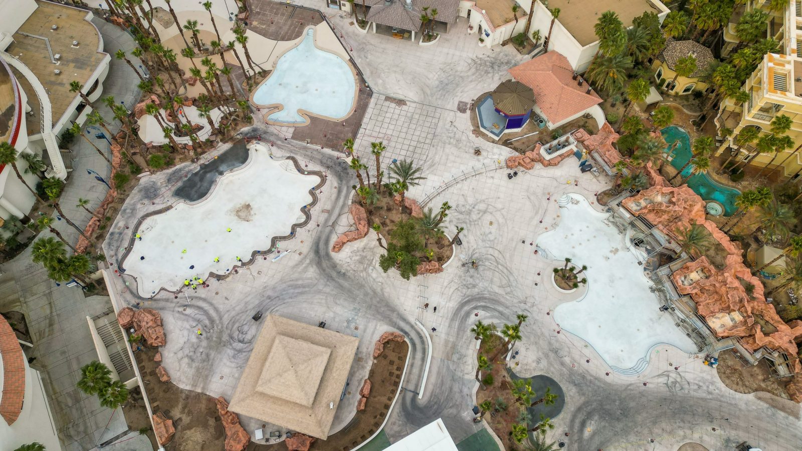 Rio Pool Refresh Underway - Rio Las Vegas